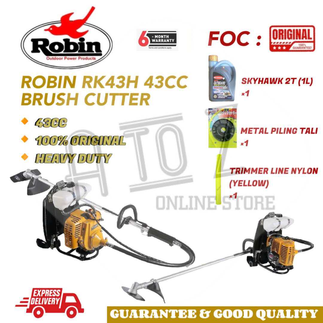 100% ORIGINAL ROBIN BRUSH CUTTER RK32H RK33H RK43H 43CC | FOC ： 2T ...