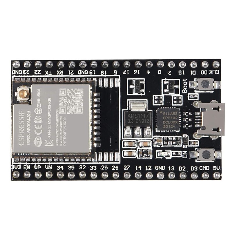 1PCS ESP32-DevKitC Core Board ESP32 Development Board ESP32-WROOM-32U WirelESS WiFi Development ...