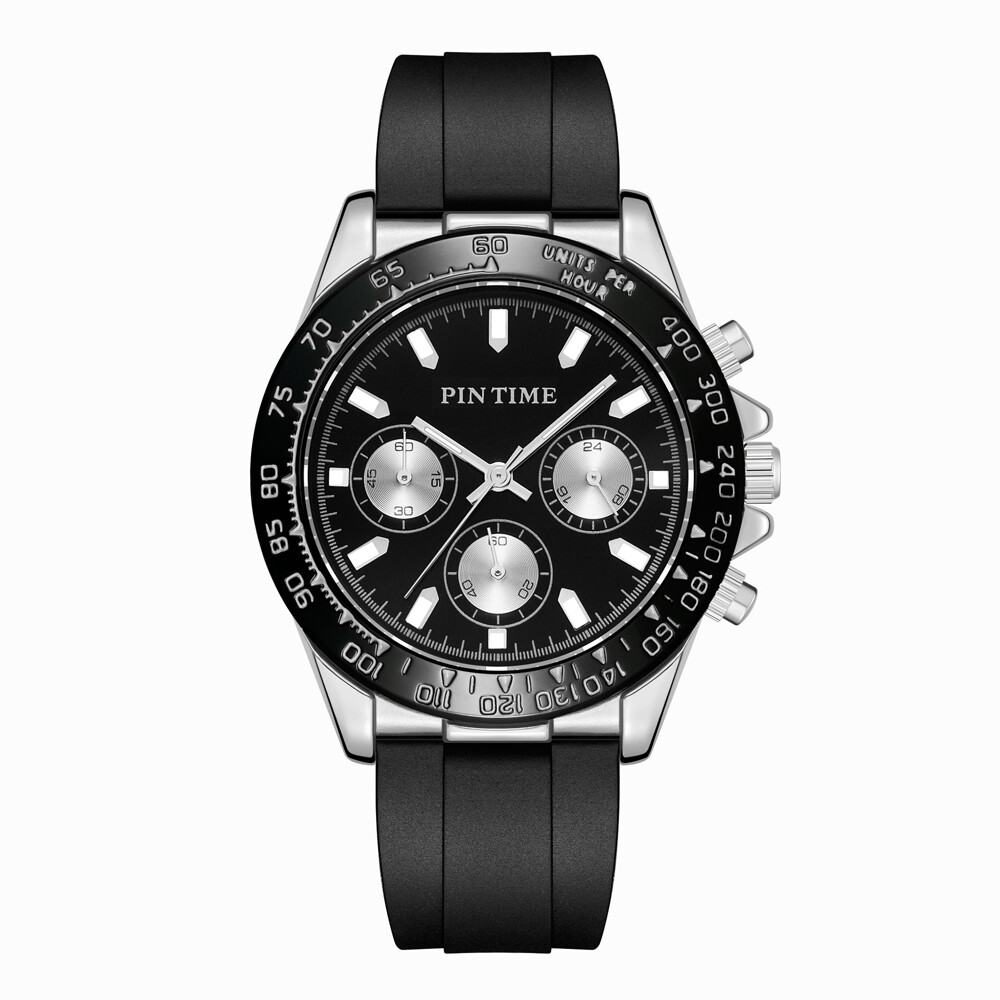 Men's Popular Six Pin Private Fashion Watch Quartz Watch - SeaTime ...