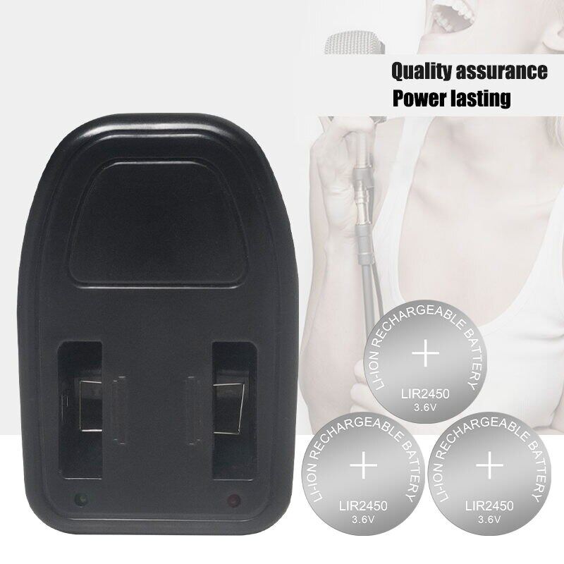 2-Slot Charger LIR2450 3.6V 120mAh Rechargeable Button Battery Lithium ...