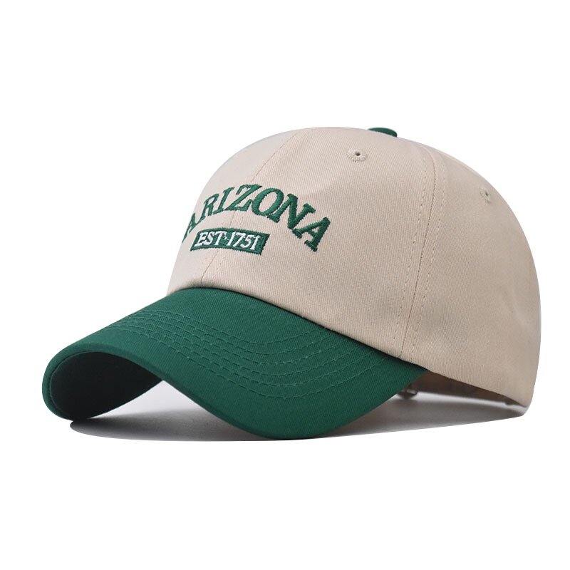 dark green baseball cap Fashion Outdoor Cotton Retro cap men avocado ...