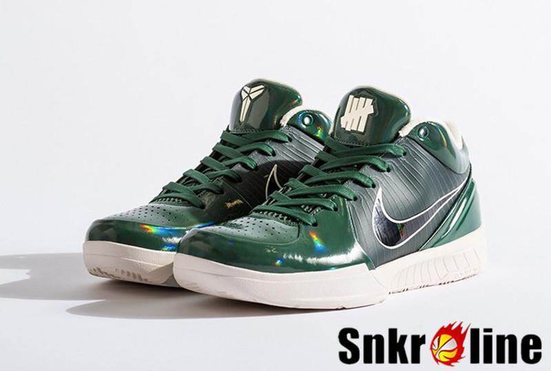 ส่วนลดเดิม Nike Kobe 4 Protro Undefeated ZK4 ของแท้รองเท้าบาสเก็ตบอล ...