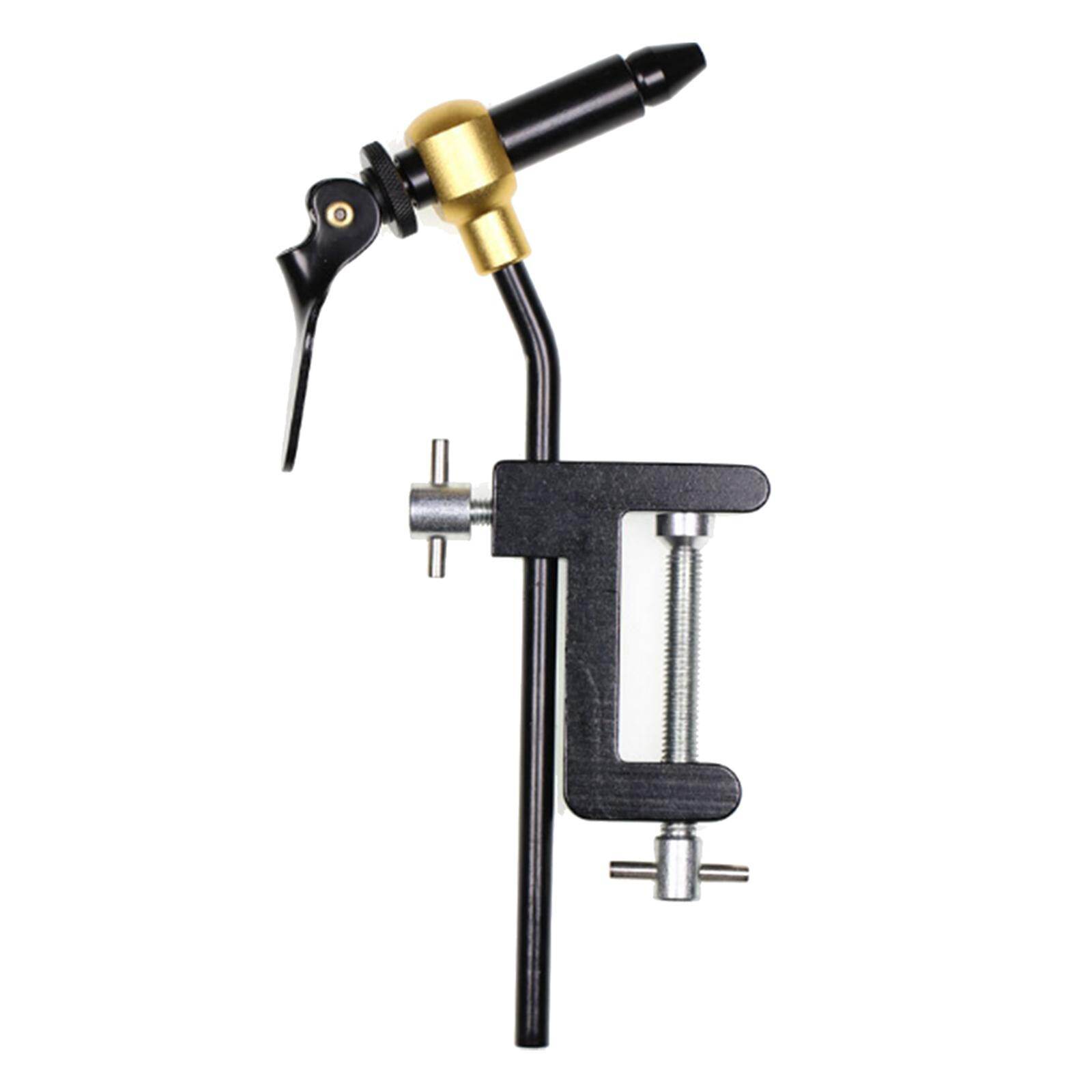 Daywolf Fly Tying Vise พร้อม C Clamps ทองเหลืองโรตารี่ Fly Fishing Hook ...