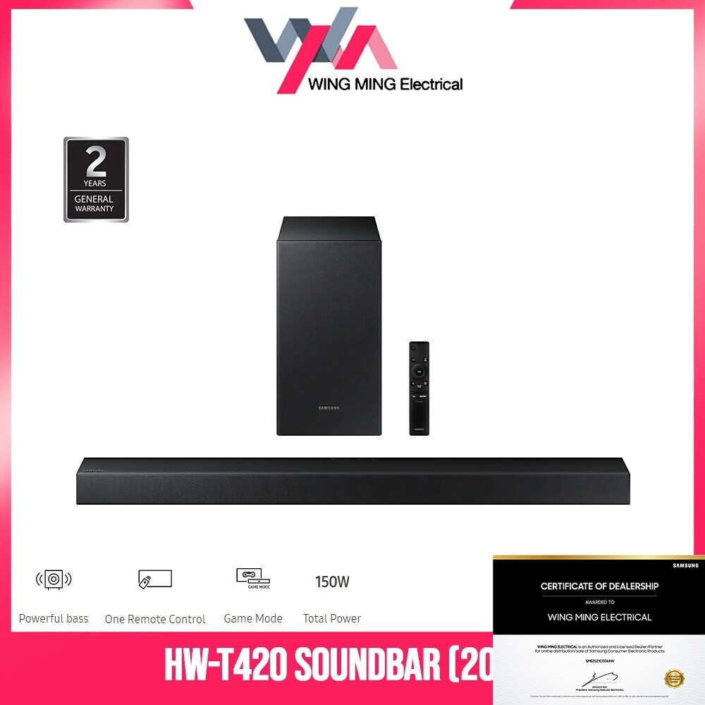 (New 2020 Model) Samsung T420 2.1ch Soundbar HW-T420 HW-T420/XM | Lazada