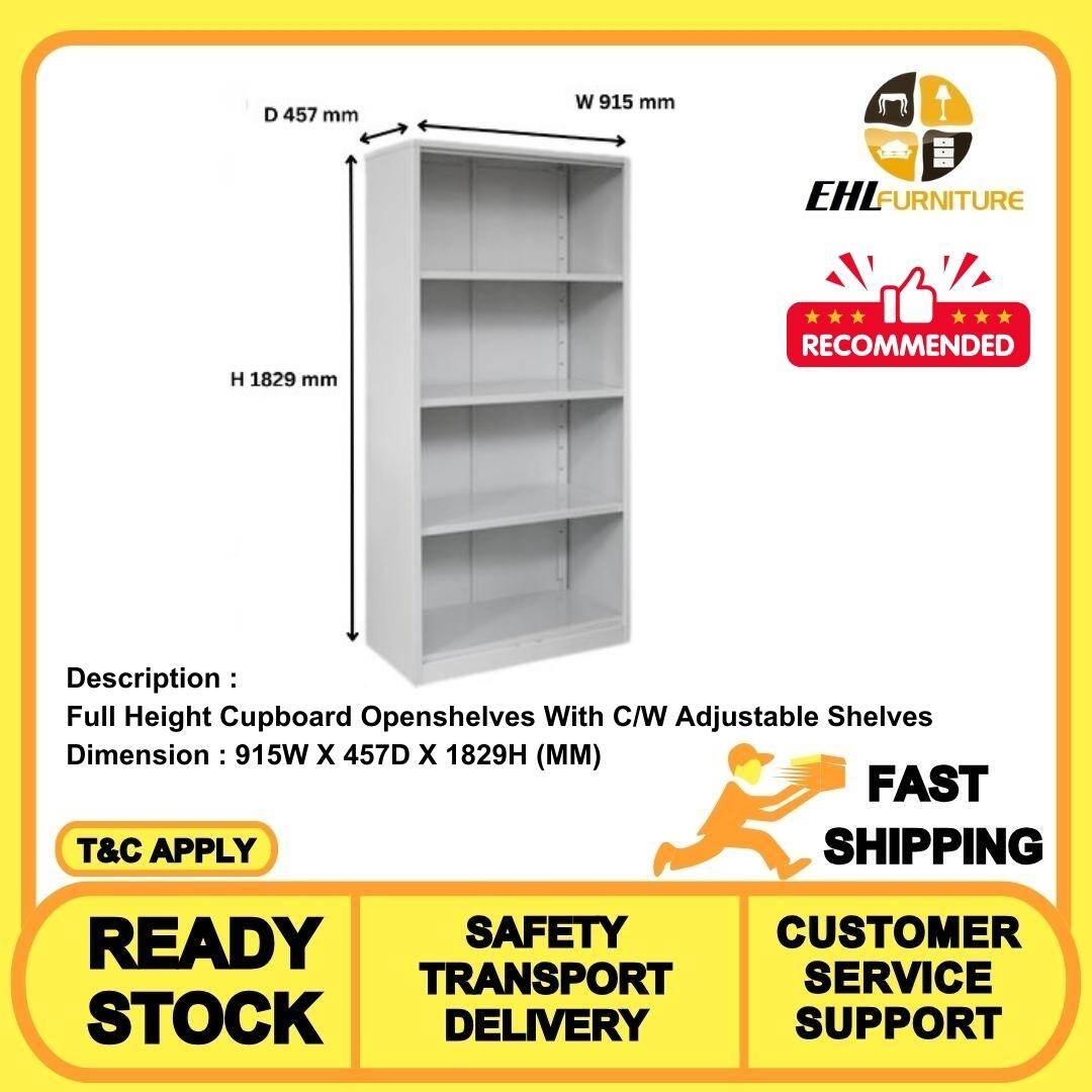 FULL HEIGHT OPEN SHELF CUPBOARD | Lazada