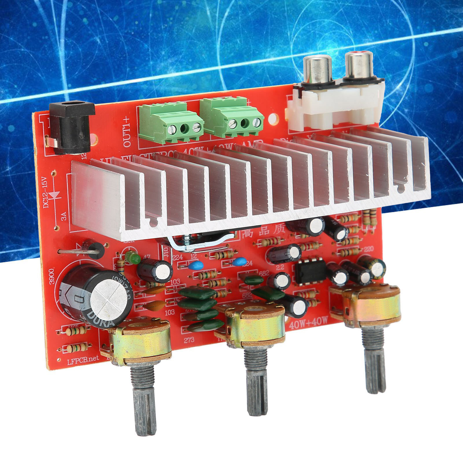 Amplifier Board Amp Board Replacement Power Amplify Amp Module DC 12V ...