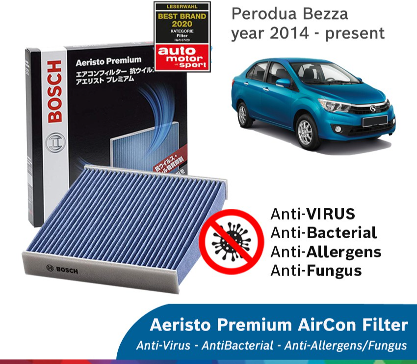 Bosch Aeristo Premium Activated 0986AF5913 Carbon Cabin Air Filter for ...