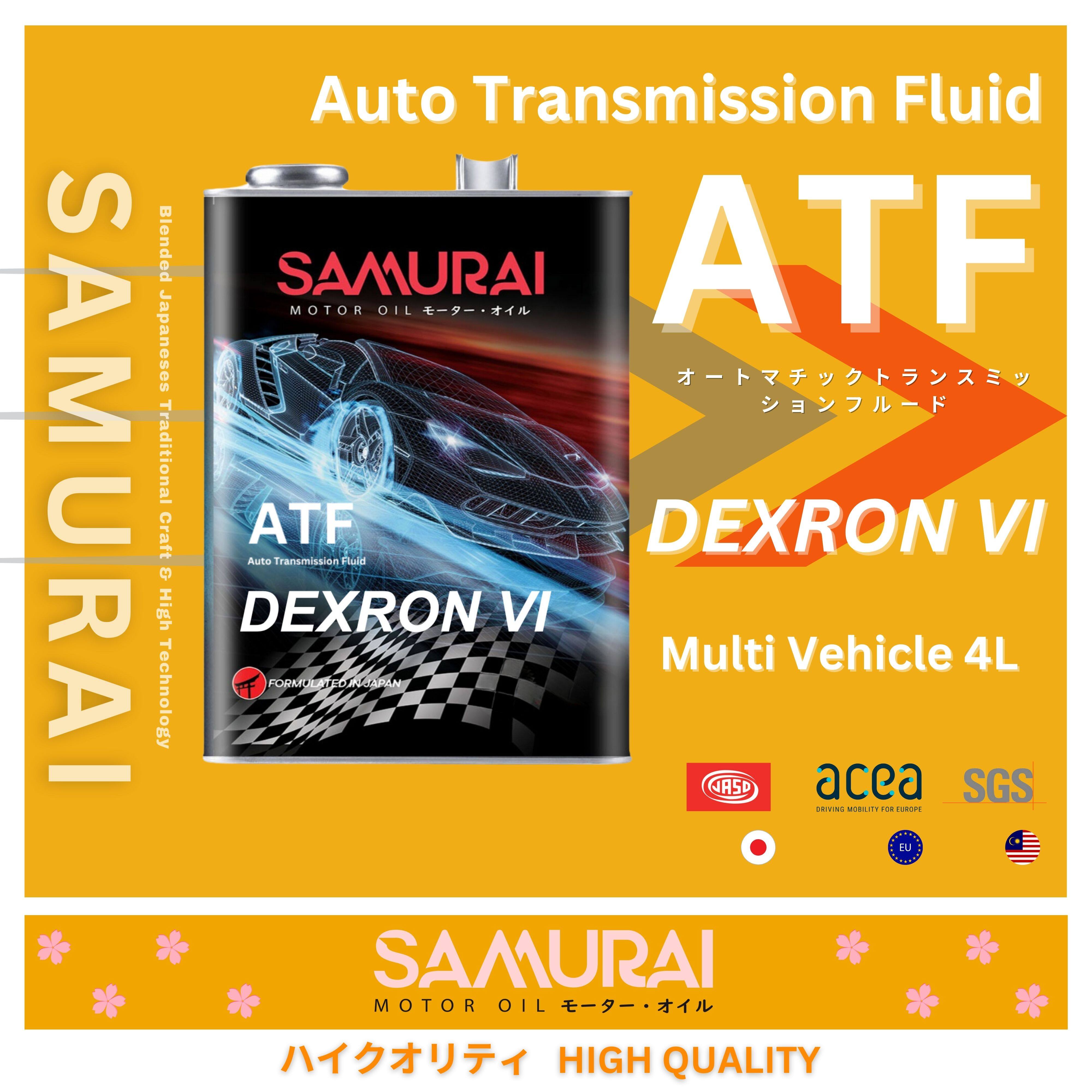 ATF Dexron VI Fully Synthetic Multi Vehicle Auto Gear Perodua Proton ...