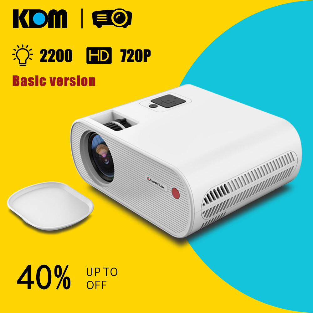 New C10 Mini Projector Full HD 720P 2200 Lumens WiFi Wireless Mirroring ...