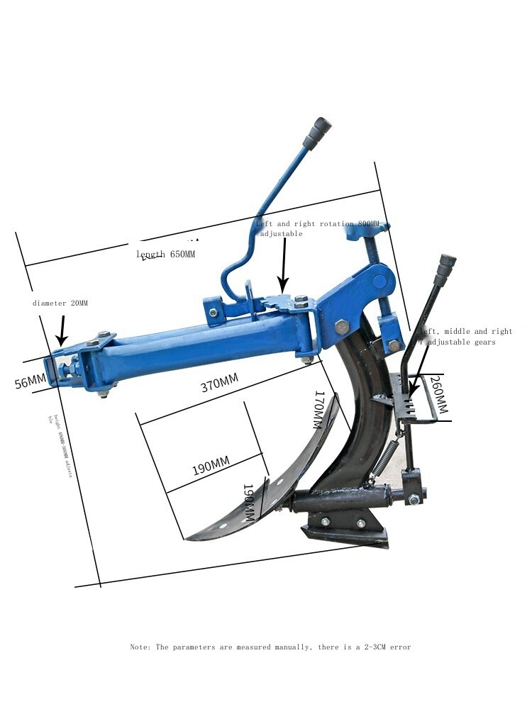 Micro tillage machine rotary cultivator fitting modified flip plow the ...