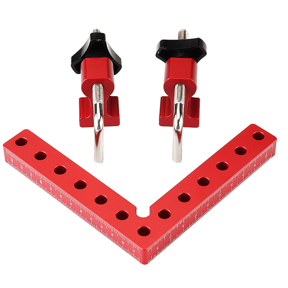 2 Set Woodworking Tool L Shape Fixture Board Positioning Panel Square ...