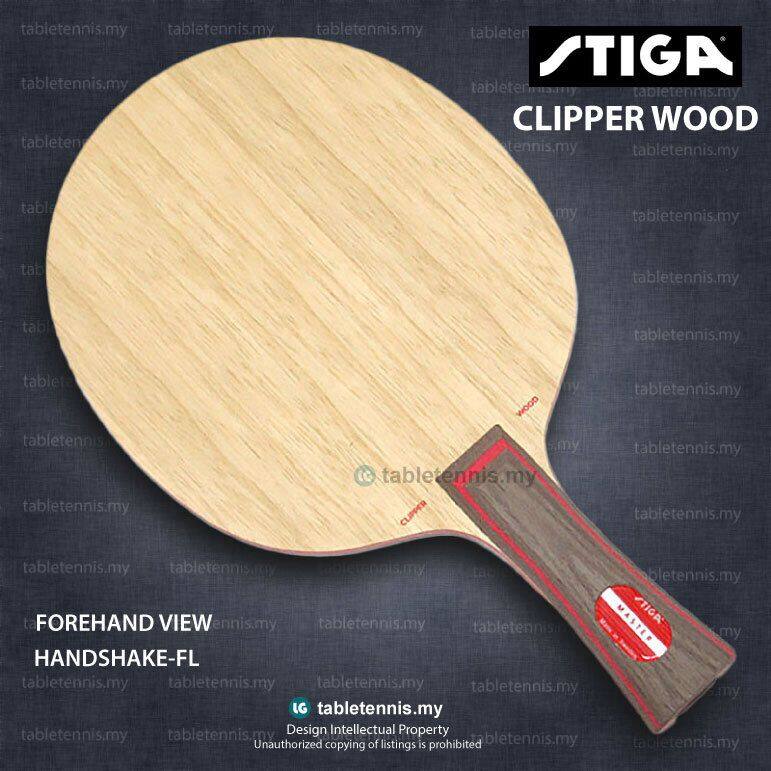 Stiga Blade Clipper Wood CL FL All Wood Table Tennis Blade Paddle Bat ...