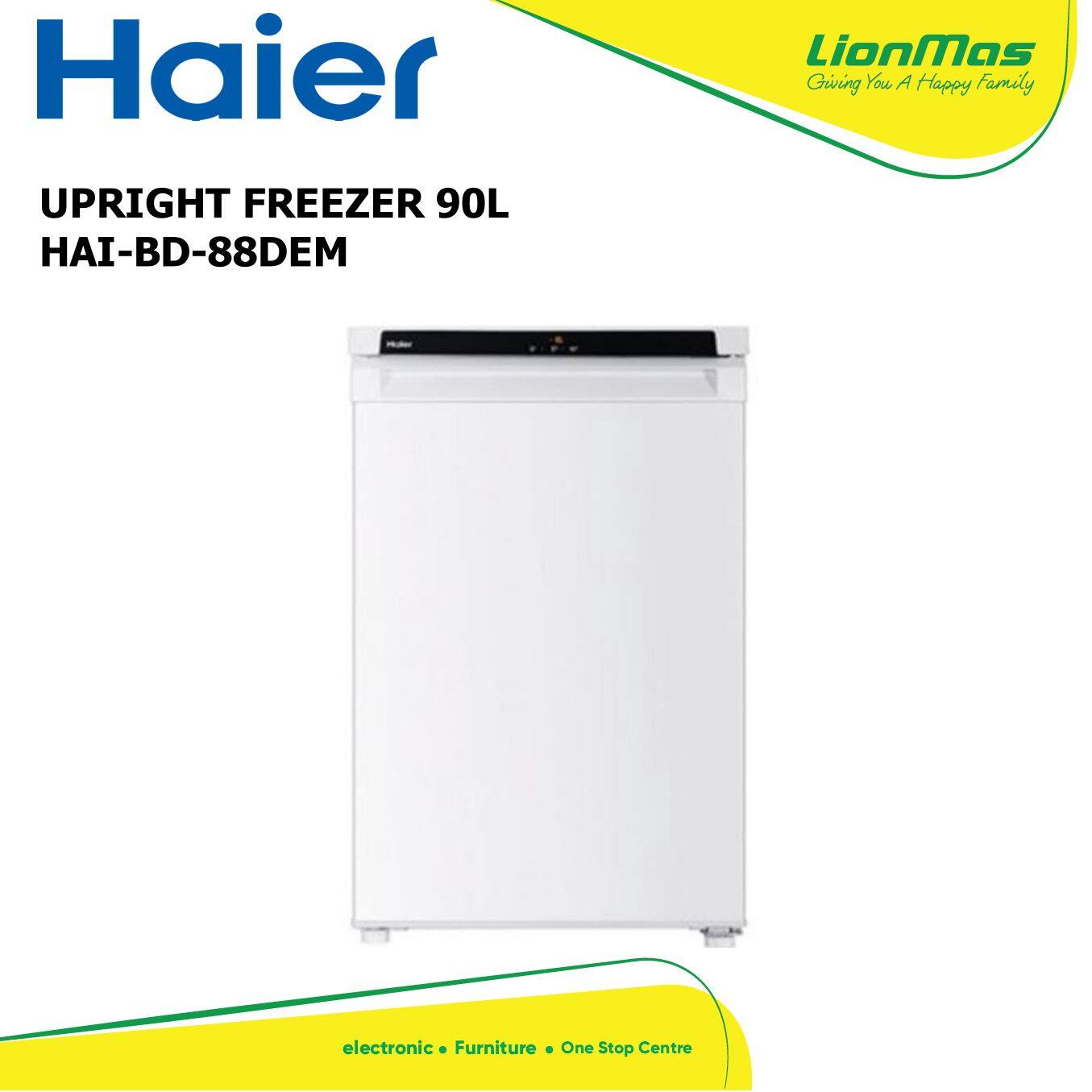Haier 90L Upright Freezer BD-88DEM | Lazada