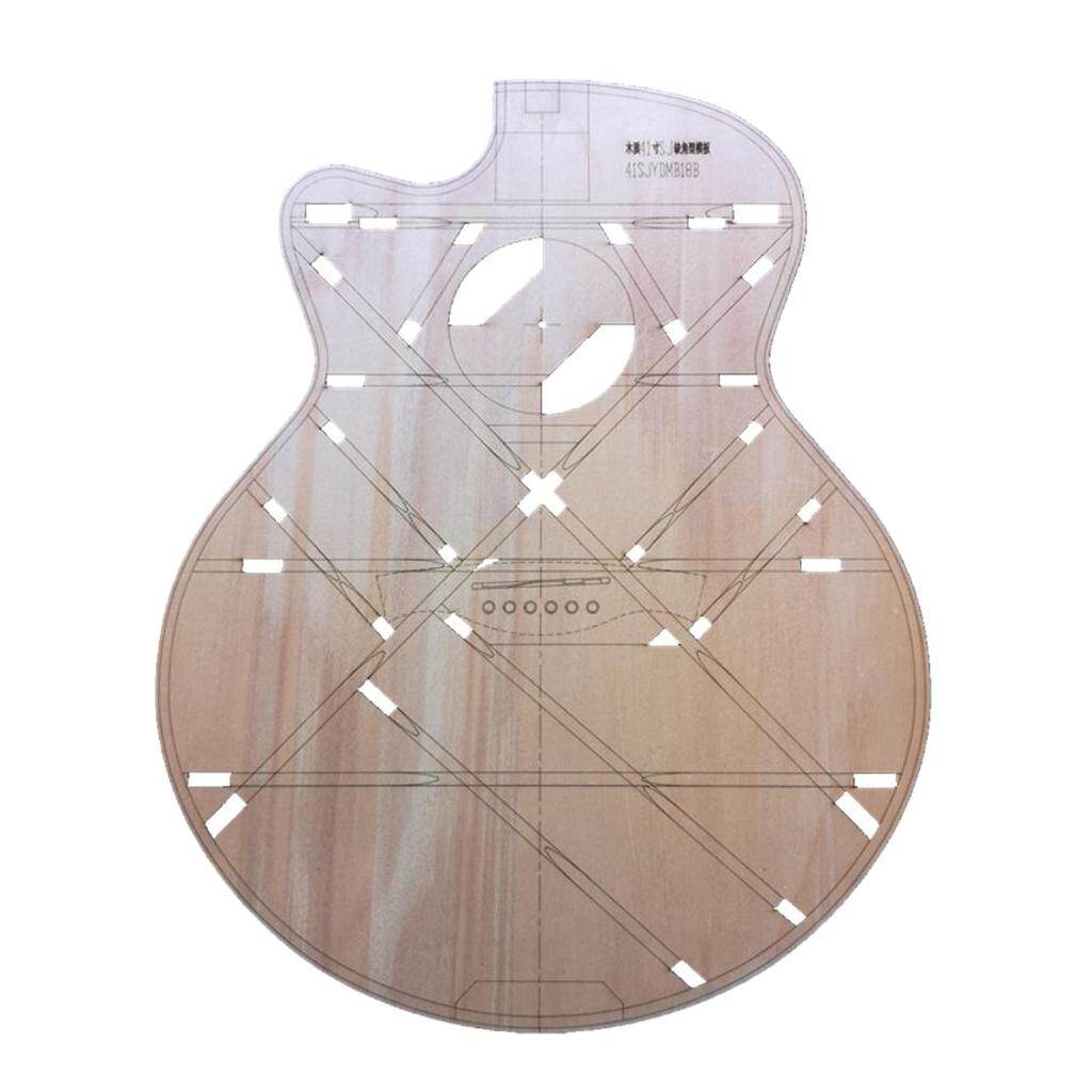 CCCOOL 41inch Wooden SJ Type Corner Body Template Guitar Making Mold ...