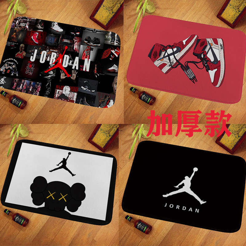ins sports style basketball Lakers nba thickened carpet bedroom sneaker ...