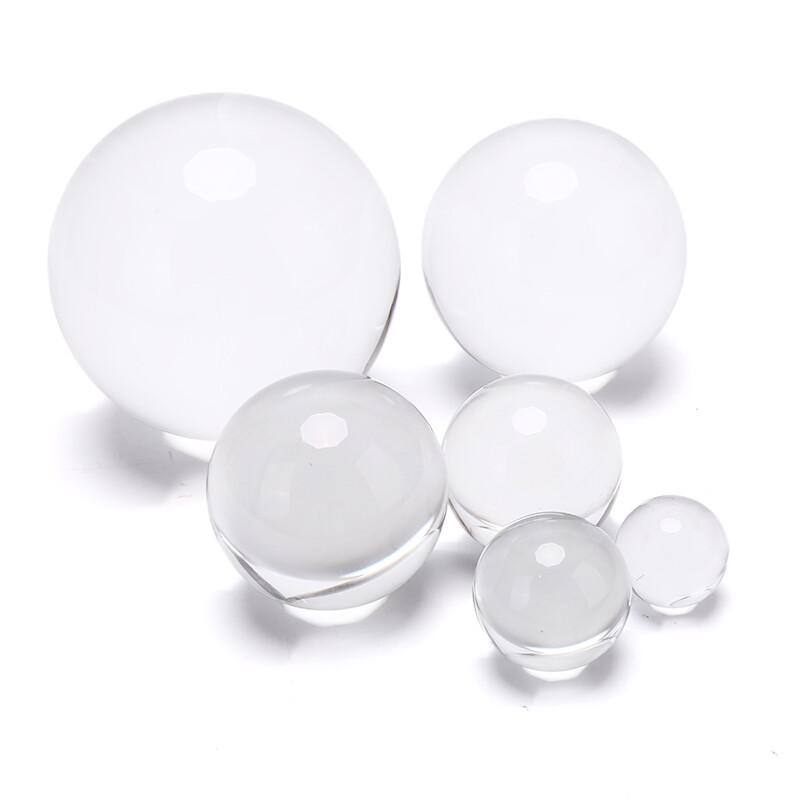 FG 30-100mm Crystal Ball Quartz Clear Ball Spheres Glass Ball Crystal ...