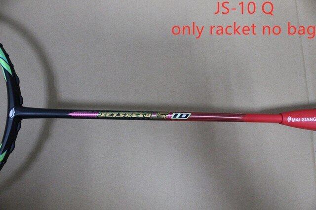 ไม้แบดมินตัน JS10 Jetspeed S10Q High-End Nano Carbon Badminton Racquet ...