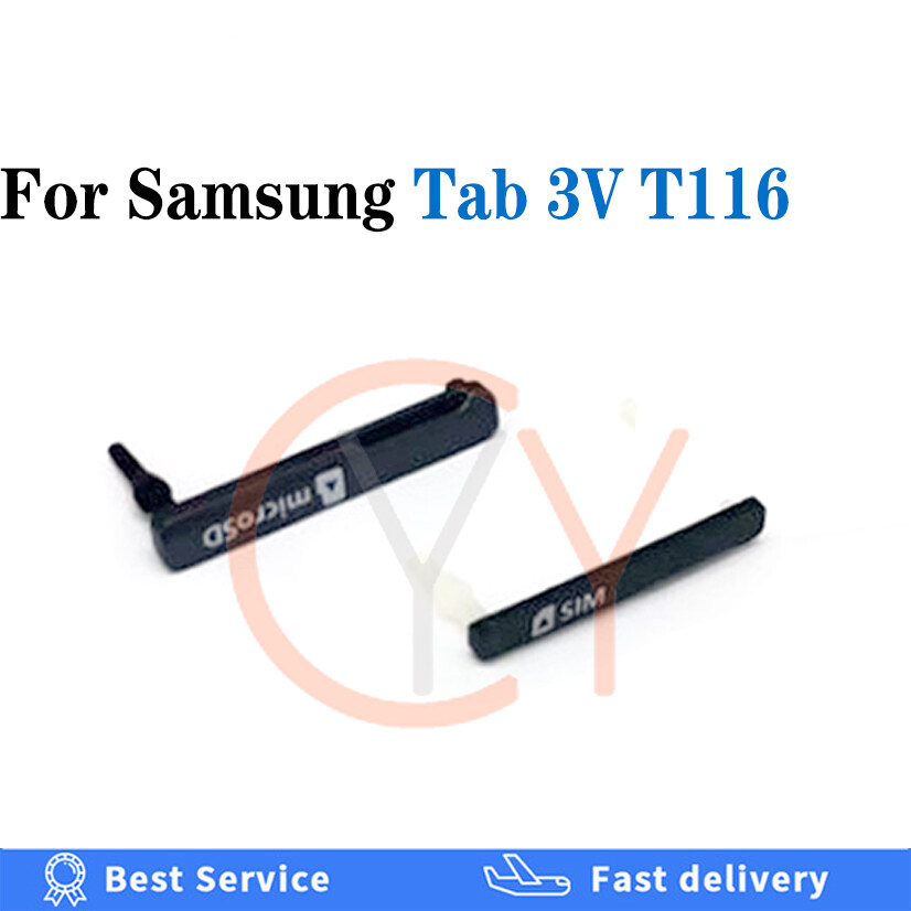 ถาดใส่ซิมกระเป๋าเก็บบัตรสำหรับ Samsung Galaxy TAB 3 V T116 SM-T116ซิม ...