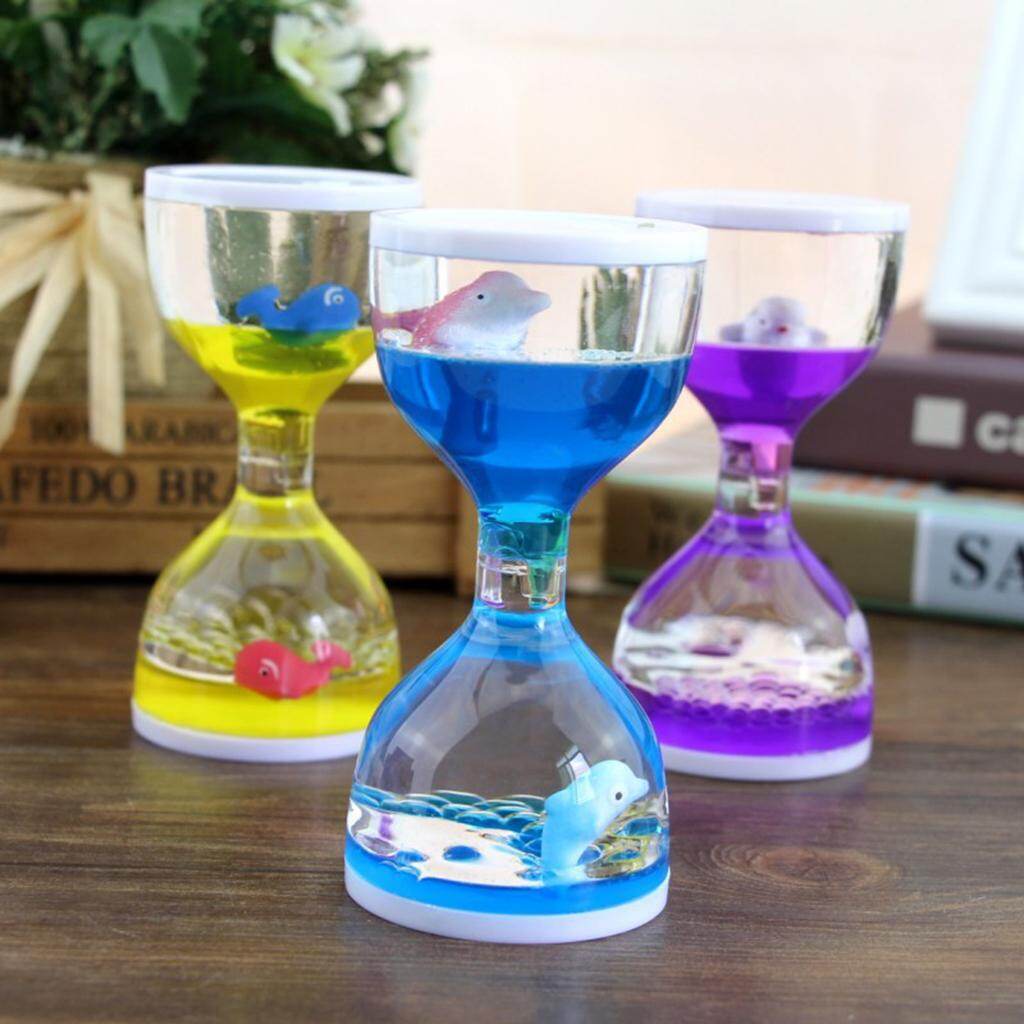 Loviver สัตว์นาฬิกาทรายของเหลวลอย Bubble Motion Timer Sensory ของเล่น ...