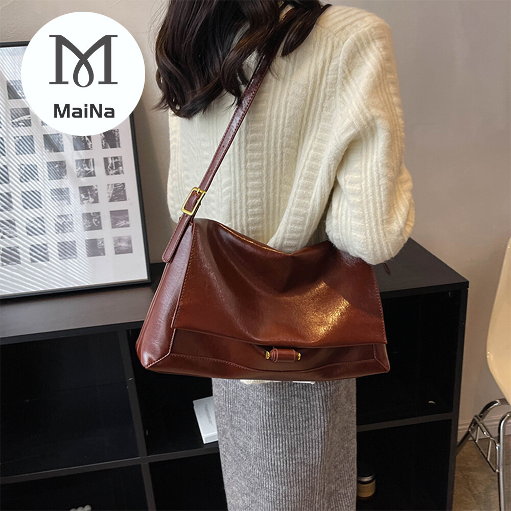 MaiNa ดีไซน์ดั้งเดิมใหม่ที่มีคุณภาพสูงยอดนิยมหนังนิ่มออกแบบกระเป๋า ...