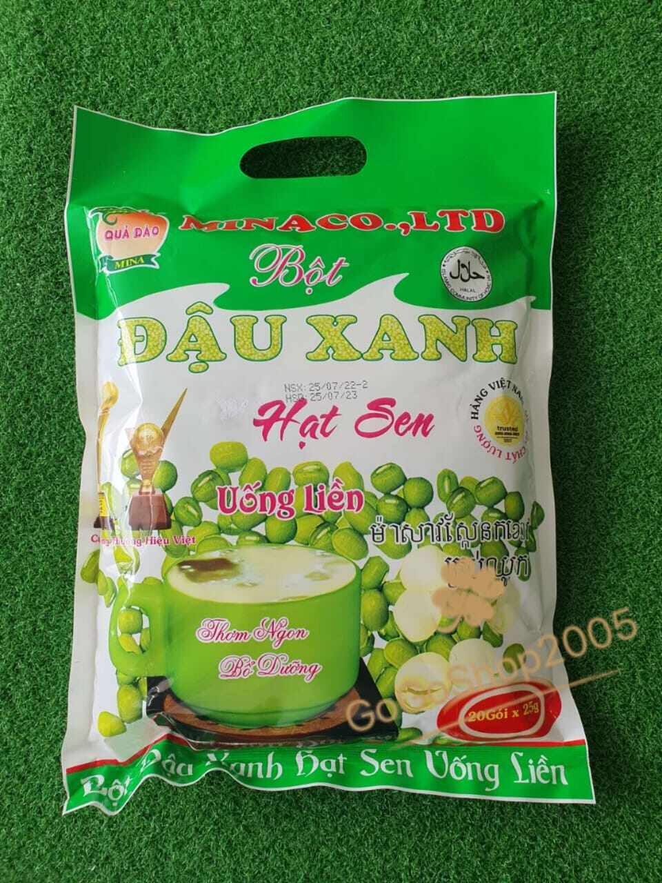 [ HALAL ] Dau Xanh Hat Sen / Green Beans with Lotus Seeds 莲子绿豆粉 ( 20 ...