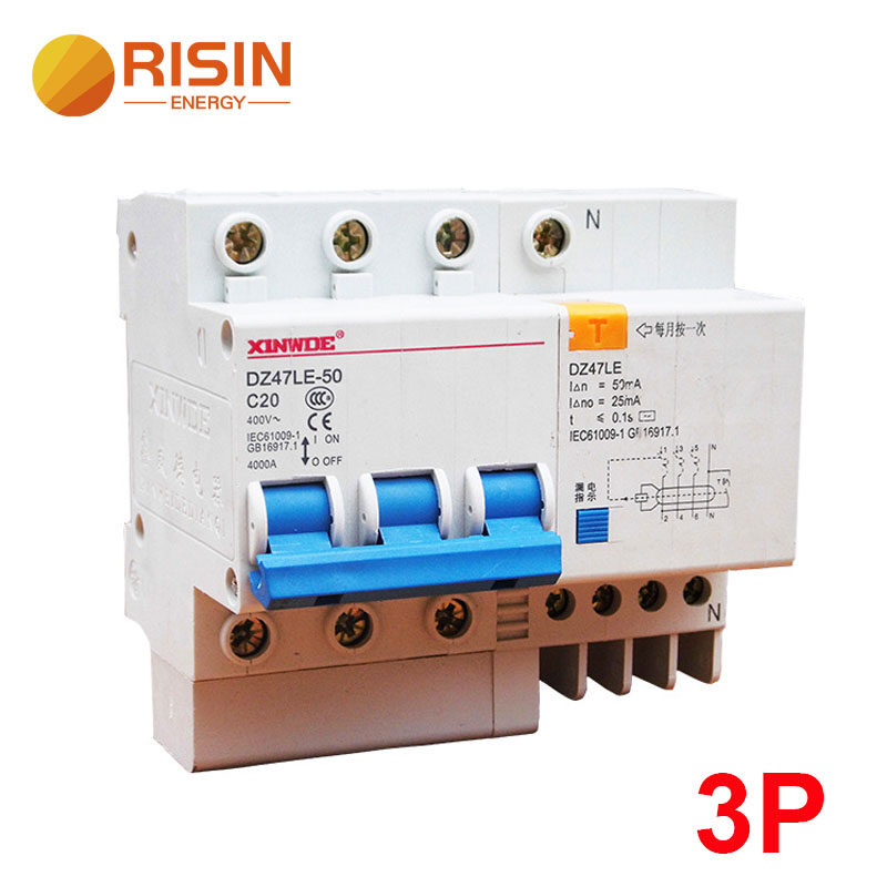 2P 6A-63A 80A-100A 30mA/100mA/300mA RCBO/RCCB/RCD/ELCB Leakage Circuit Breaker | Lazada.co.th