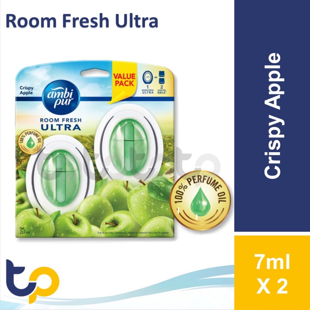 Ambi Pur Air Freshener Room Fresh Ultra 7ml x 2 | Lazada