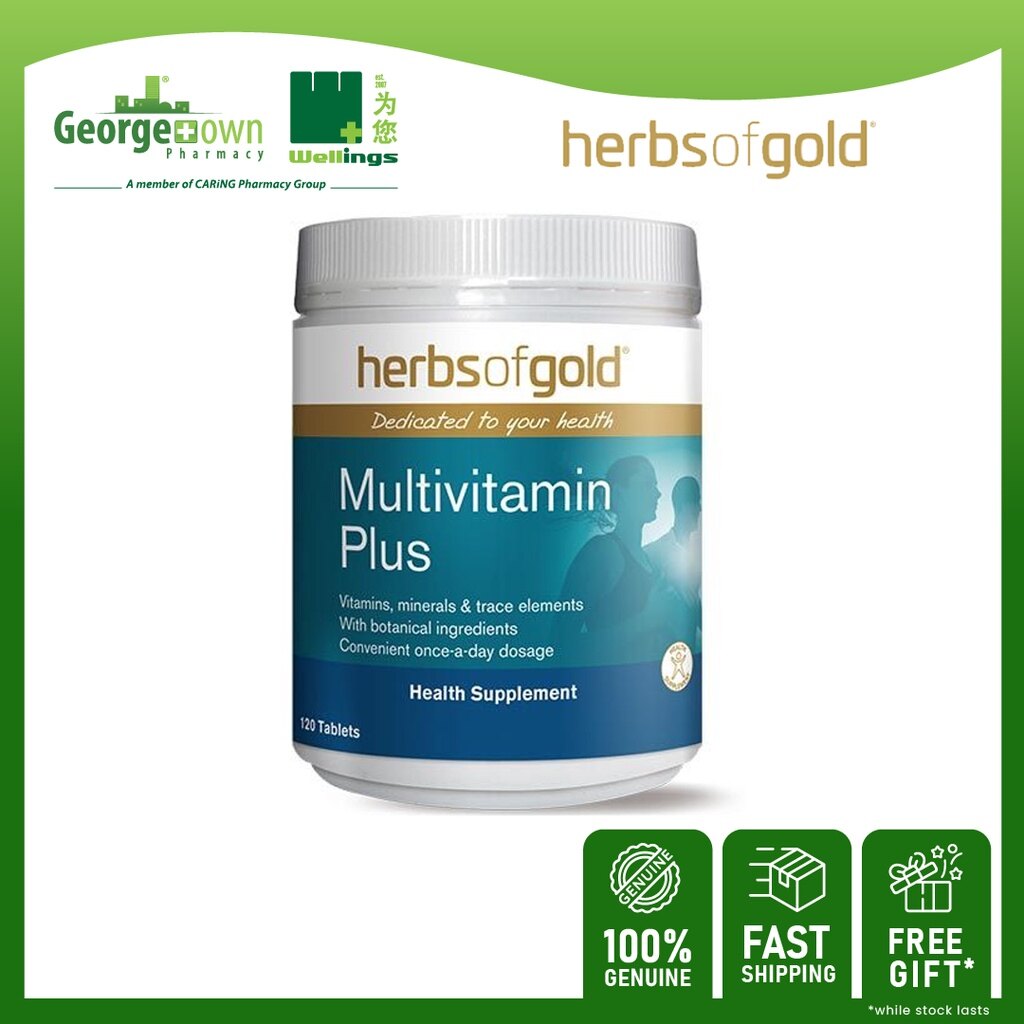 HERBS OF GOLD MULTIVITAMIN PLUS 120S [Georgetown Wellings Pharmacy ...