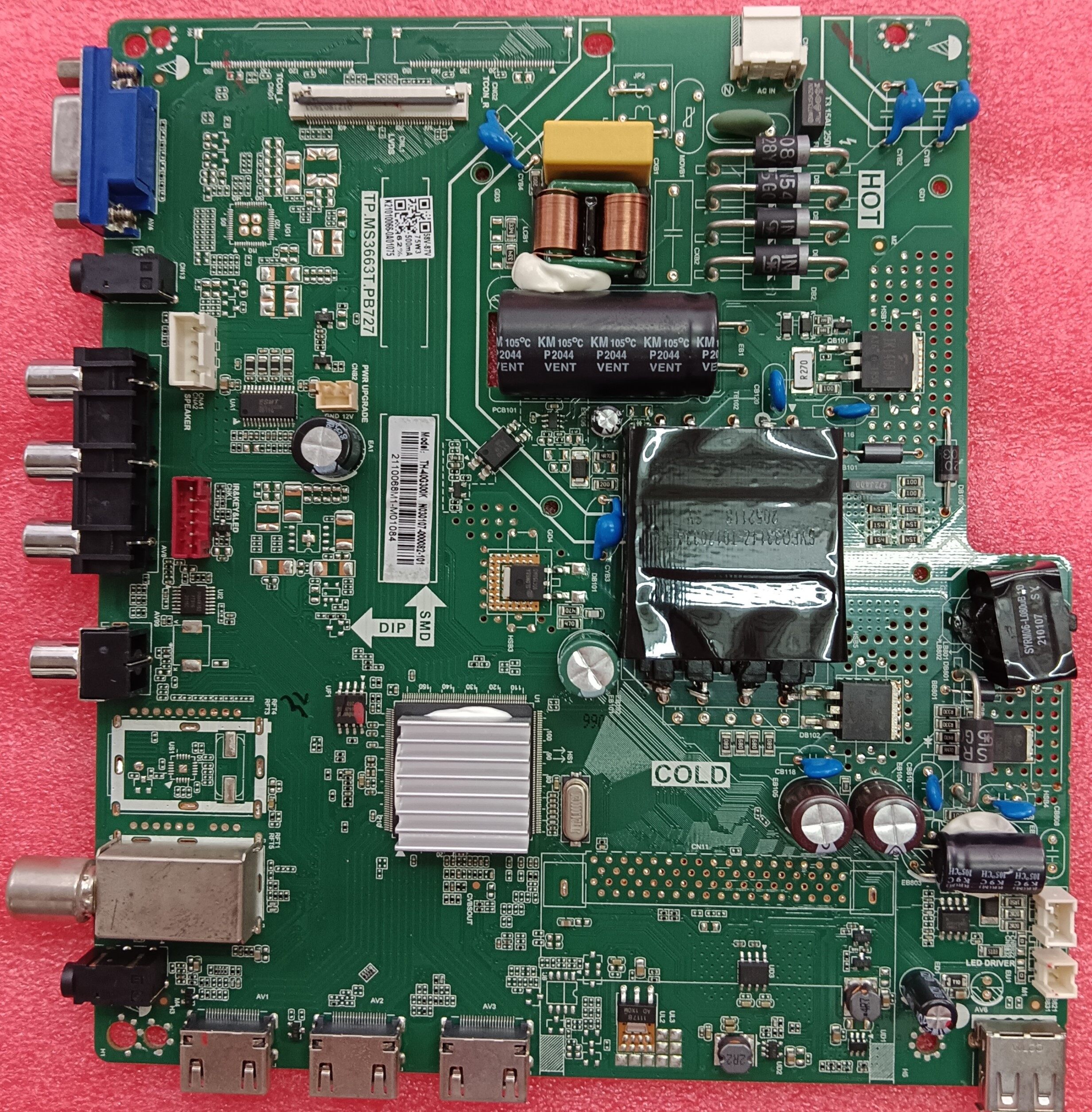 PANASONIC LED TV 40'' POWER & MAIN BOARD (ALL IN ONE) MODEL # TH ...