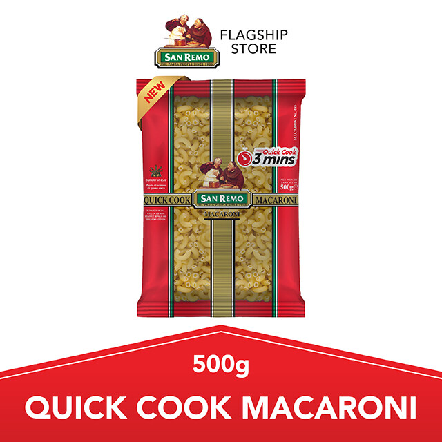 San Remo Quick Cook Macaroni 500g | Lazada
