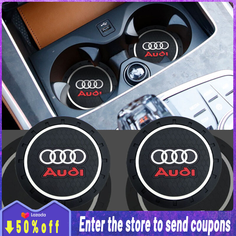 2Pcs ซิลิโคนที่มีคุณภาพสูงวัสดุ Anti-Slip Coaster/Pvc แผ่นกันลื่นรถตก ...