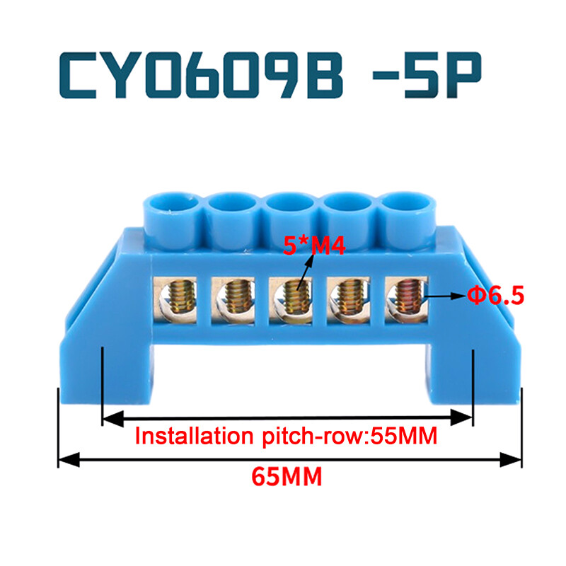 4/5/6/8/10 Positions Terminal Block Connector Strip Electrical ...