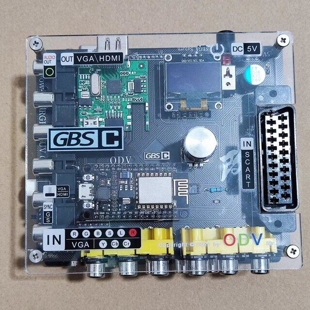 GBSC Mini RGBHV High-Definiti Screen Adjustment For Rgbs/Scart Hdmi ...