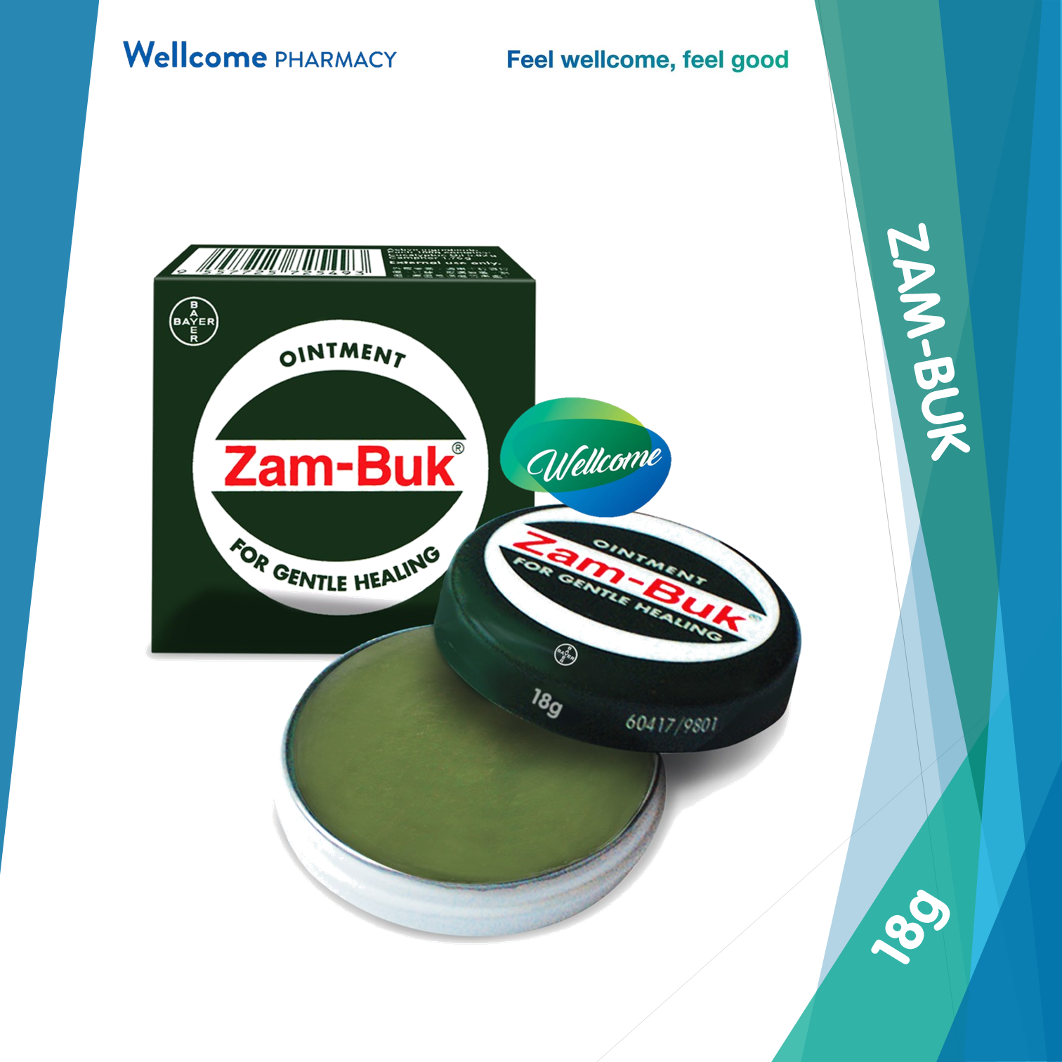 Zam-Buk Medicated Herbal Ointment - 18g | Lazada