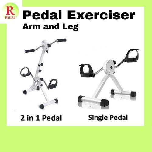 Adjustable Portable Pedal Exerciser for Arms and Legs // Single and 2 ...