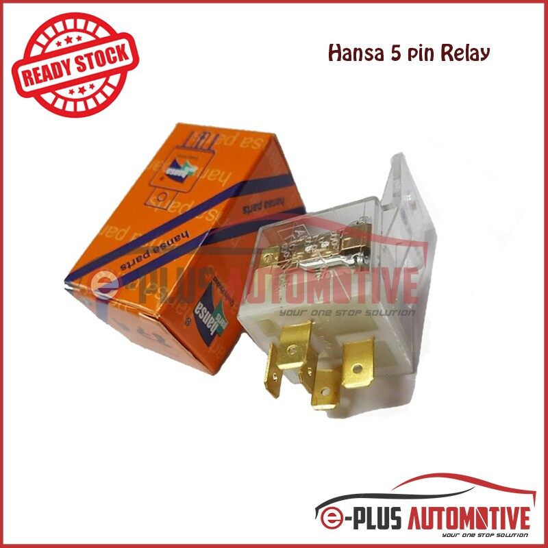 Hansa 5 Pin Relay 12V / 24V 40A (HS-31555 / HS-31666) | Lazada