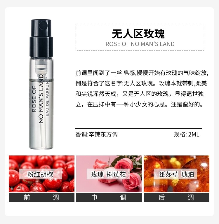 ⭐⭐⭐⭐⭐Byreedo Hundred Rhett Rose Perfume Sample No Man 'S Land Desert ...