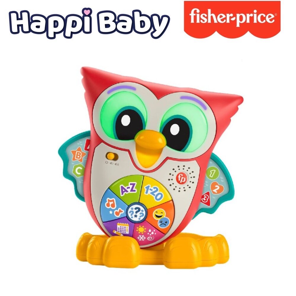 Fisher Price Linkimals Light Up & Learn Owl Interactive Musical ...