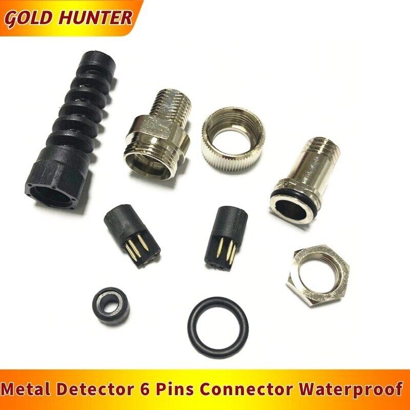 Underground Metal Detector Accessories Connector Plug 4 Pins Search ...