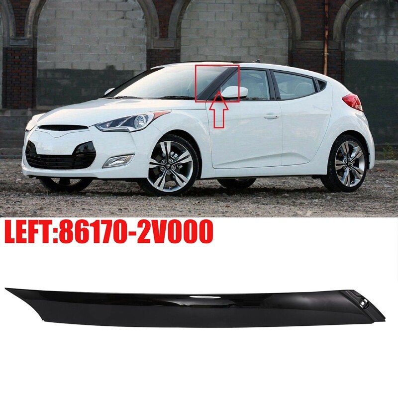 Car Windshield A Pillar Trim Strip for Hyundai Veloster 2011-2017 86170 ...