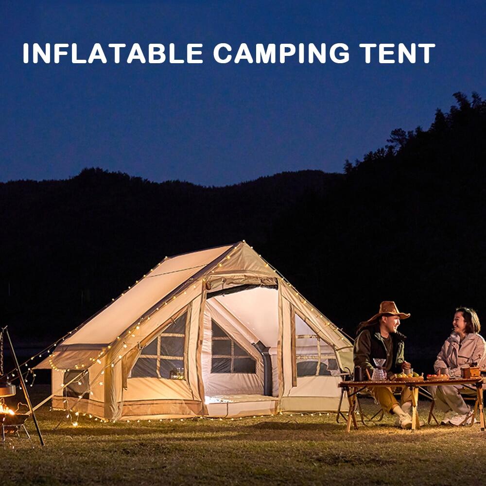 Large Camping Tent Waterproof Inflatable Tent House Tents 10 Person For ...