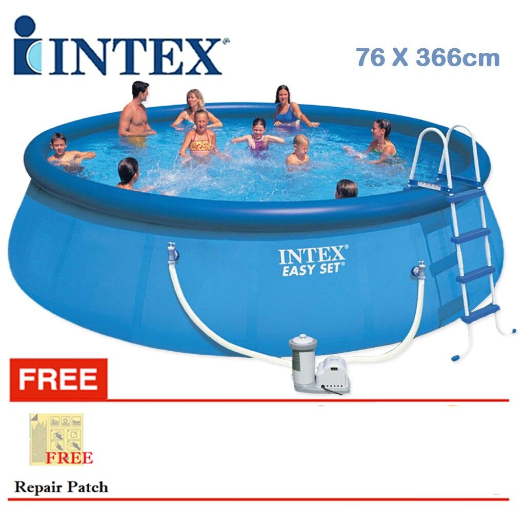 PROMOTION 28130 INTEX Inflatable Swimming Pool Safe PVC Bath Basin ...