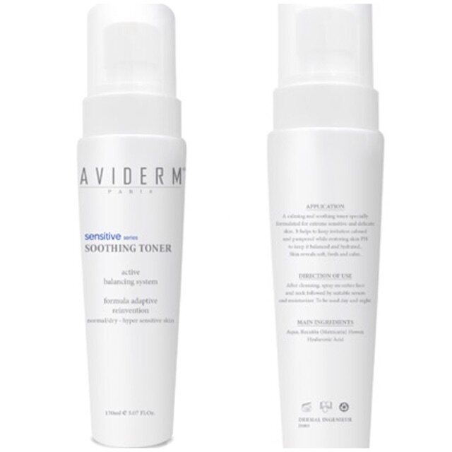Aviderm Soothing Toner 150ml / Sensitive and delicate skin / Restoring ...