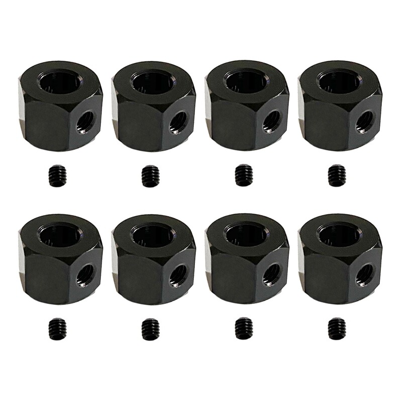 12PCS 5mm to 12mm Metal Combiner Wheel Hub Hex Adapter for WPL D12 C14 ...