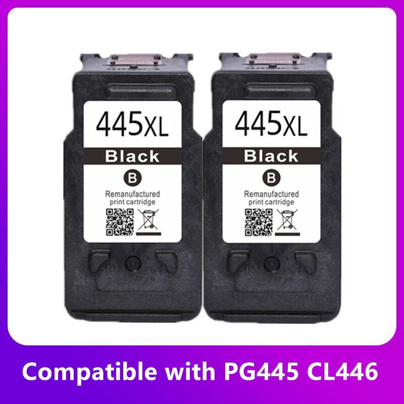 Compatible PG-445 PG445 CL-446 XL Ink Cartridge For Canon PG 445 CL446 ...