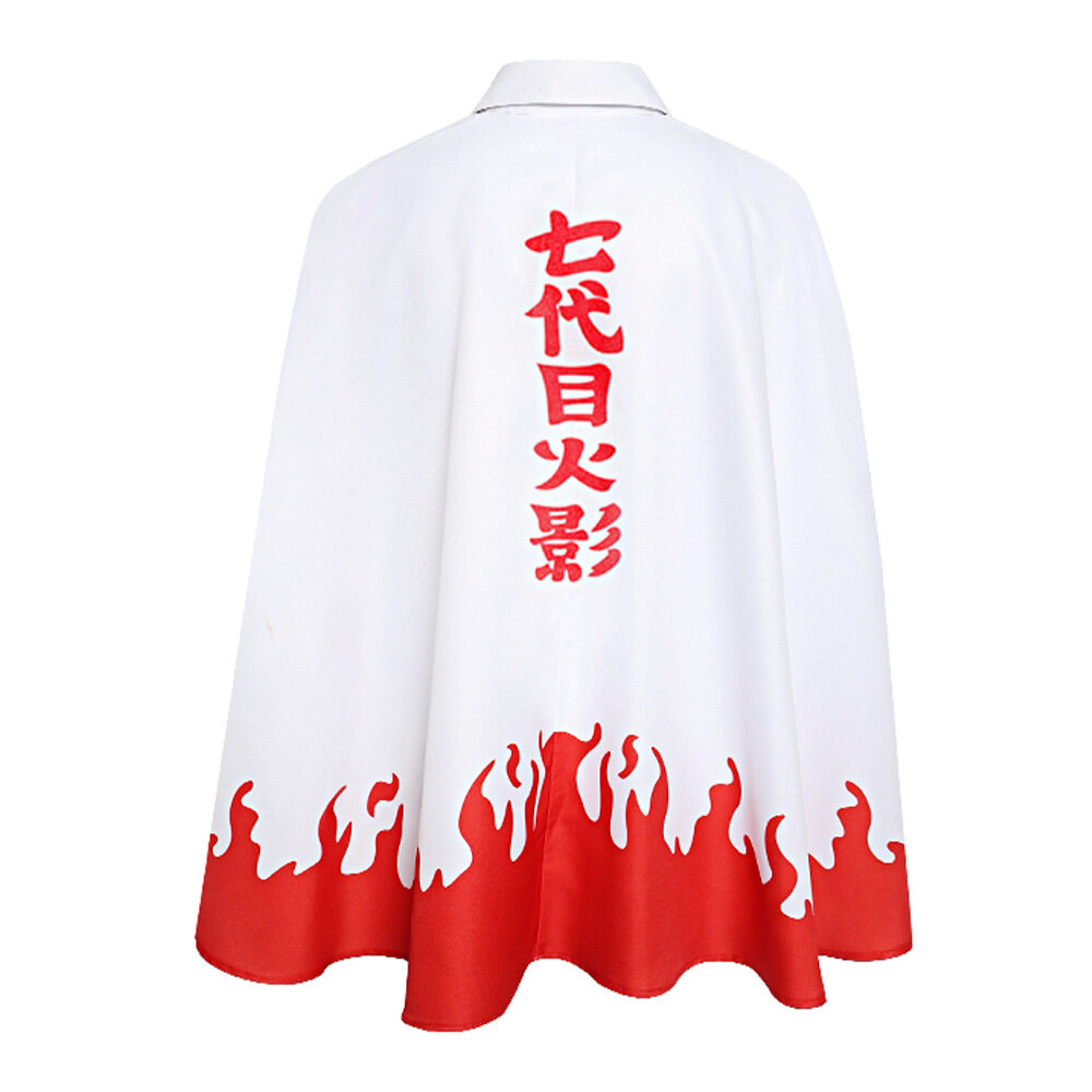 Anime Naruto Costume 4TH Hokage Akatsuki Cloak Sasuke Uchiha Cosplay ...