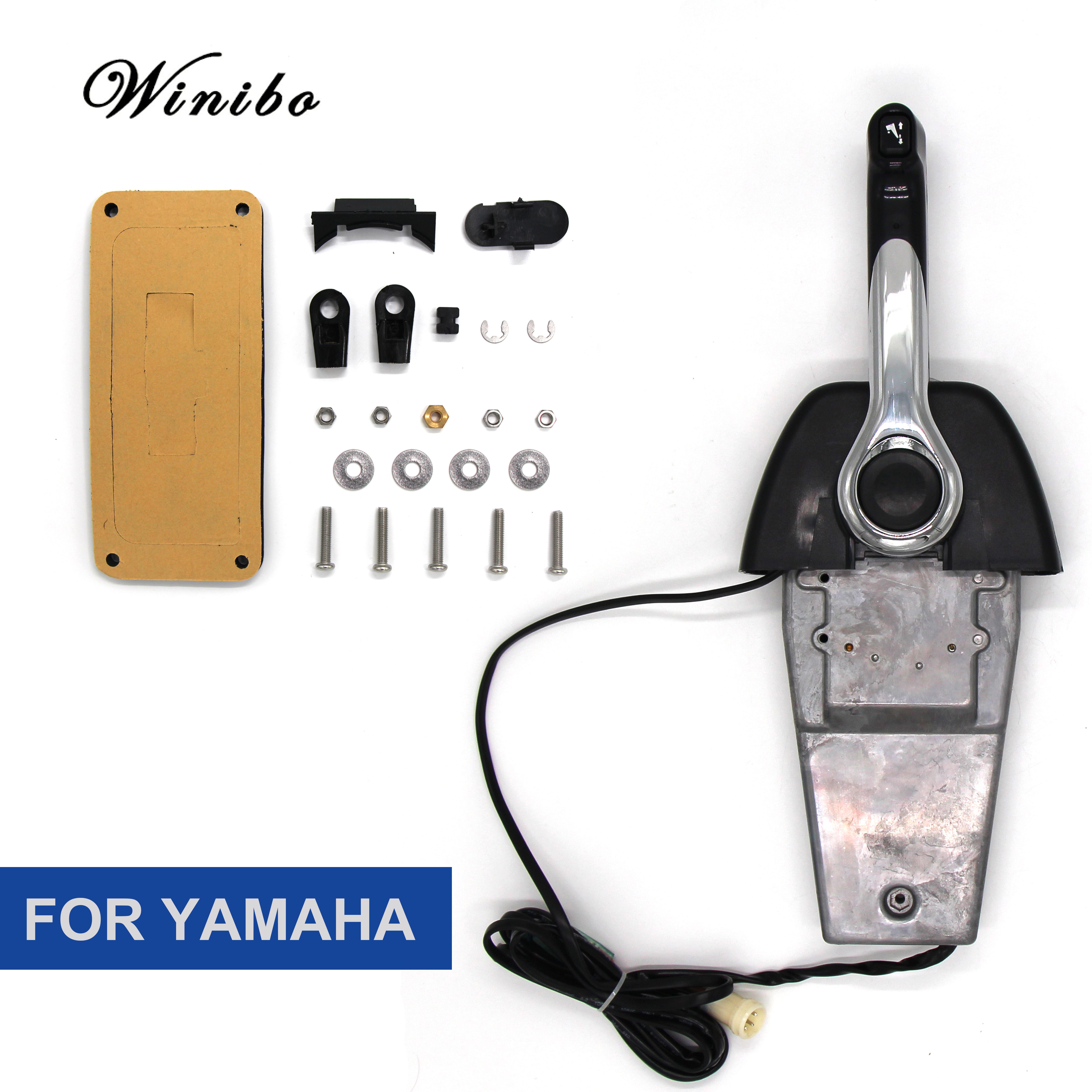 Winibo Outboard Engine Remote Control Box for Yamaha,OEM 704-48205-P1 ...