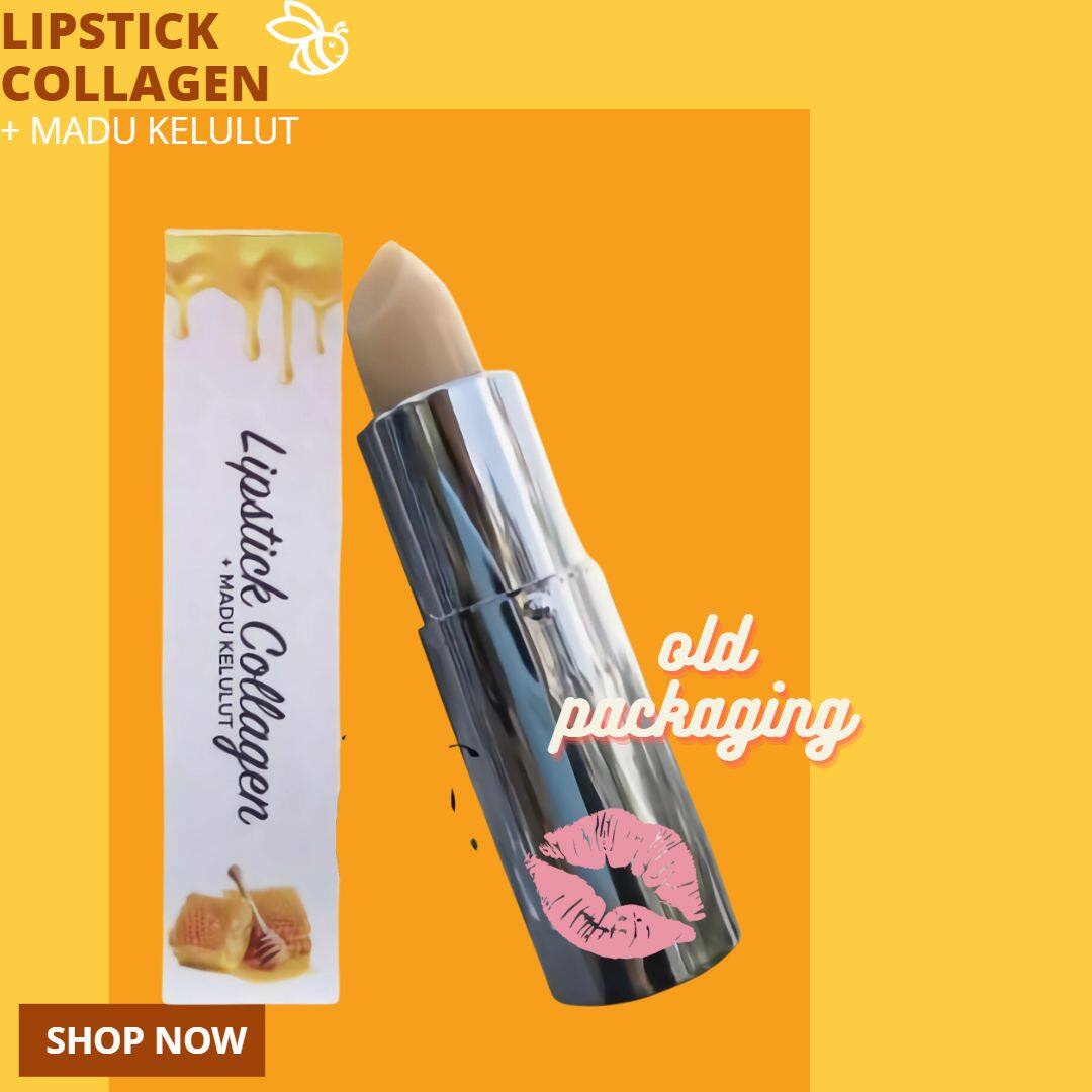 Dherbs Lipstick Collagen + Madu Kelulut NEW PACKAGING AVAILABLE ...