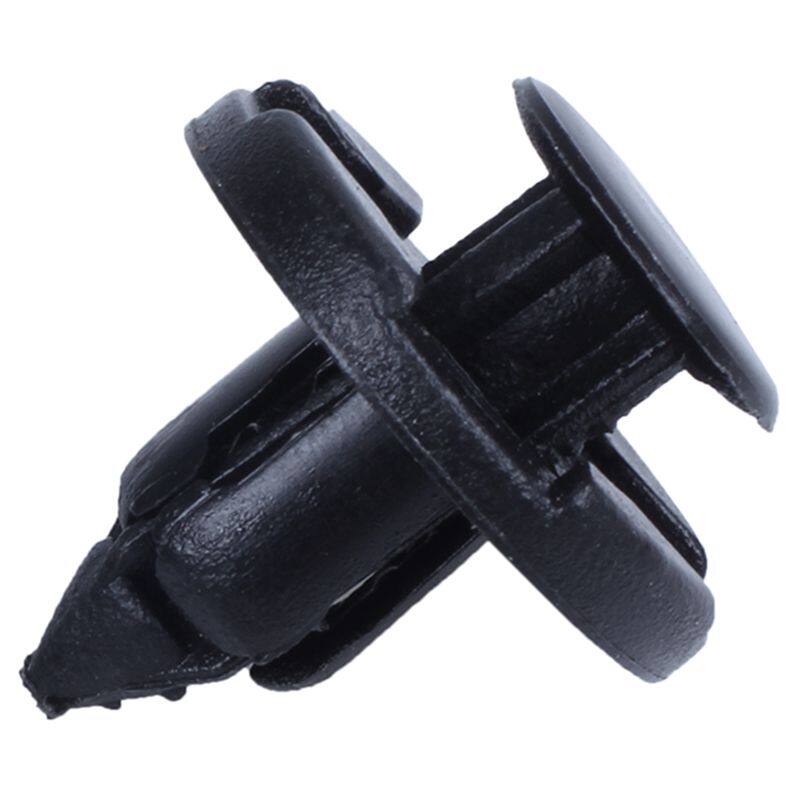 50 x Clip Plastic Black Fender Mudguard For Nissan Teana Tiida ...