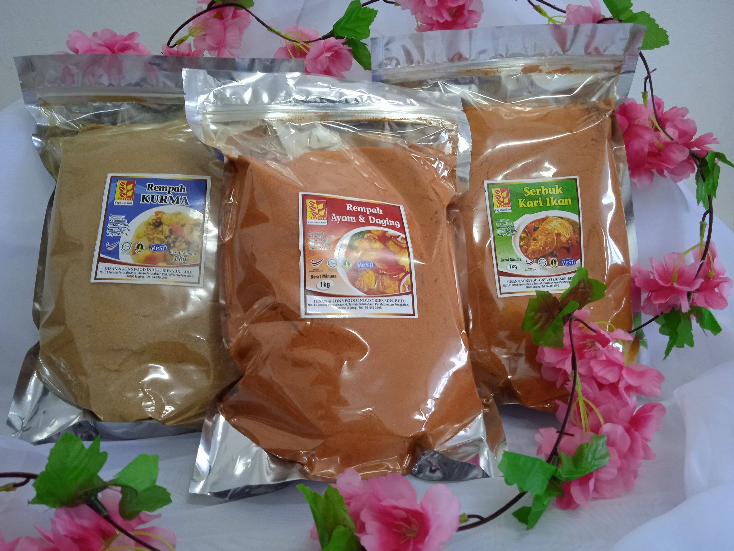 Cap Daun Kari 1kg: Rempah Kari Ikan | Lazada